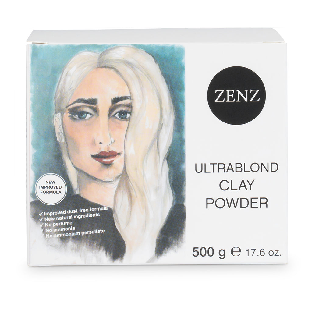 ZENZ Hårfarve | Ultrablond Clay Powder – ZENZ Organic Professional Danmark